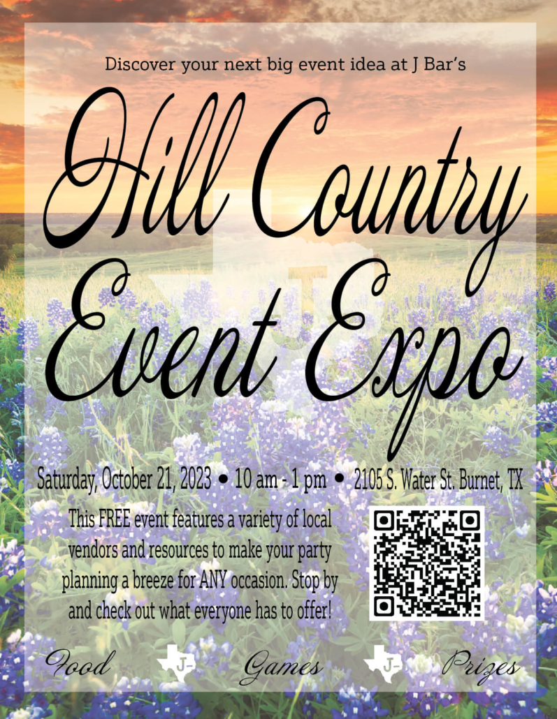 Hill Country Event Expo | J Bar Enterprises | Contractor's Services